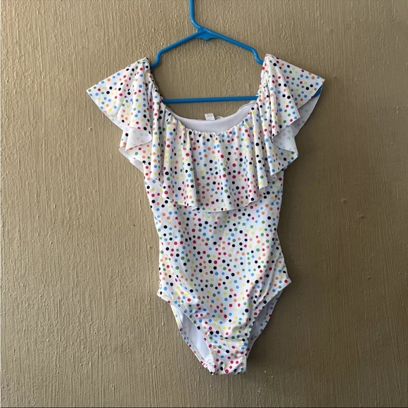 Stella Cove | Swim | Stella Cove Girls Swimsuit Size Years Ruffle White ...